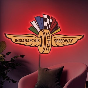 Indianapolis Motor Speedway Neon Sign - Etsy