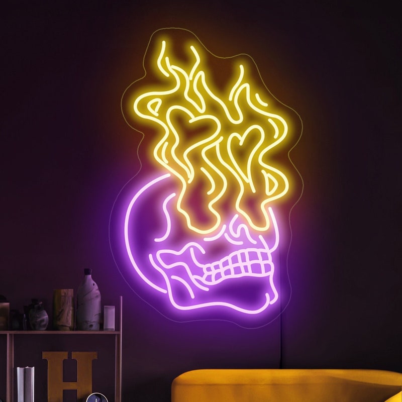 Skull Light - Etsy