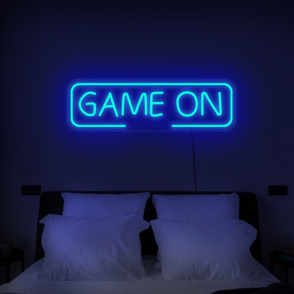 Game on Lighted Sign - Etsy