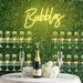Bubbles Neon Sign, Bubbles Led Sign, Bubbles Light, Champagne Neon Sign ...