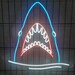 Shark Neon Light, Shark Light Sign, Jaws Neon Sign, Fish Neon Sign ...