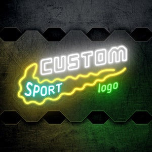 Sports Neon Sign,logo Neon Sign,neon Sign Bedroom,led Neon Sign,neon ...