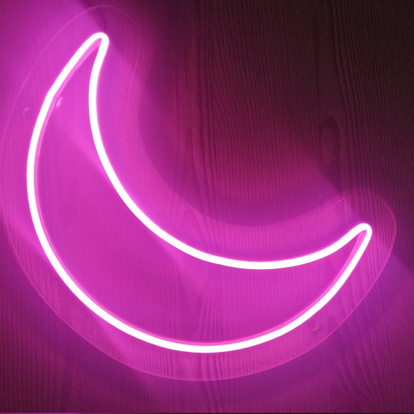 Pink Neon Sign - Etsy