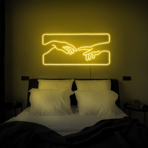 Hand of God Neon Sign,hand of God Led Sign,hand of God Light Sign,hand ...