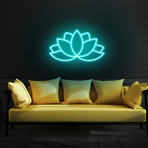 Lotus Neon Sign,lotus Led Light,lotus Led Sign,lotus Light Sign,lotus ...