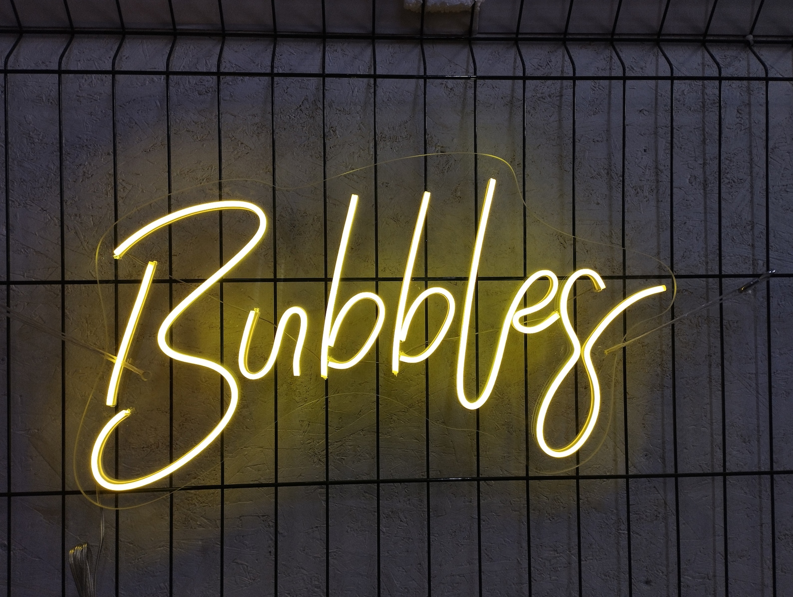 Bubbles Neon Sign, Bubbles Led Sign, Bubbles Light, Champagne Neon Sign ...