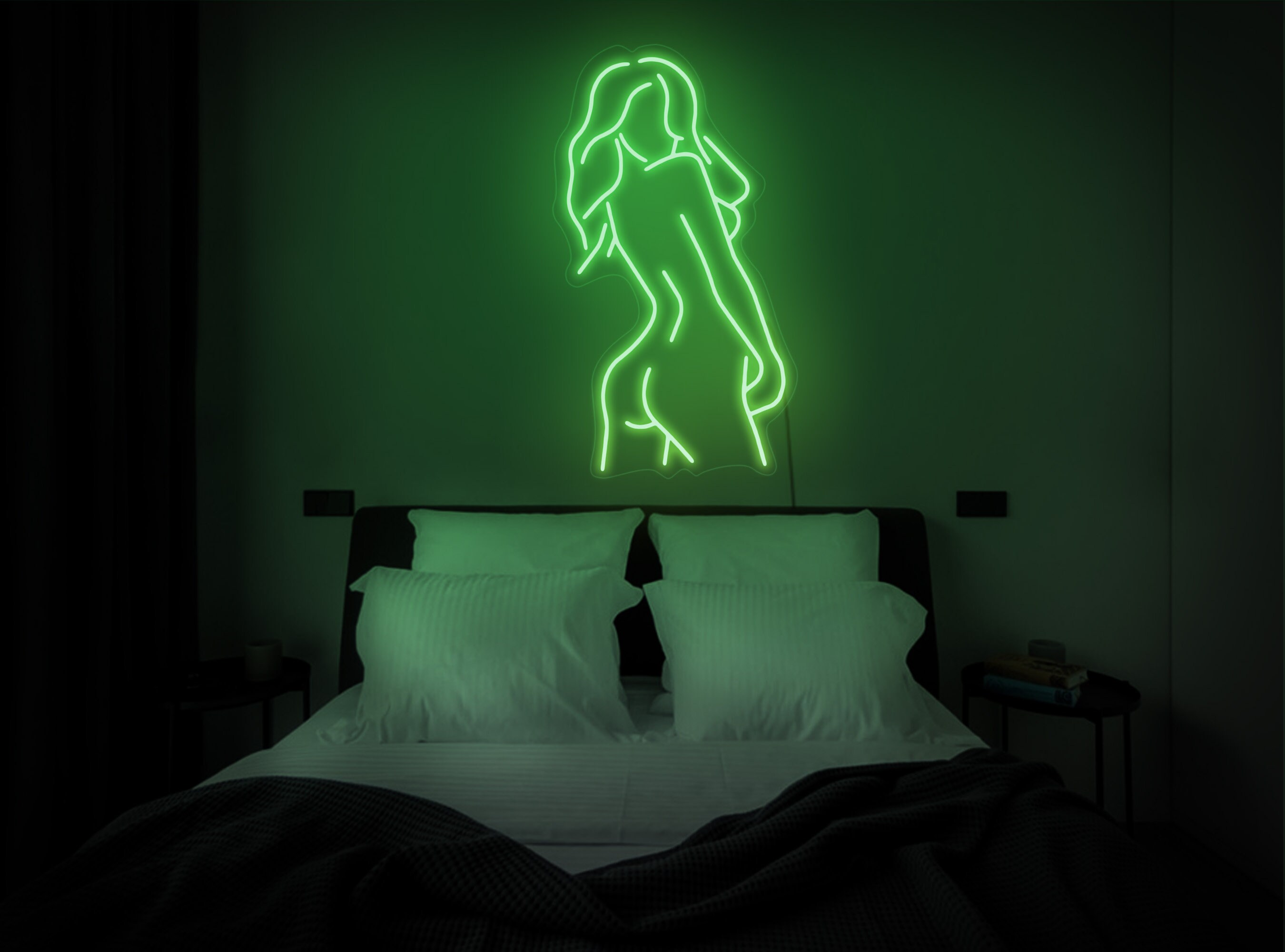 Girl Neon Signgirl Neon Lightgirl Led Signbody Neon Etsy