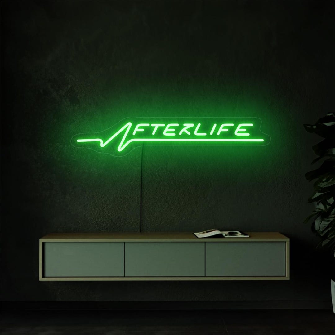 Cyberpunk Afterlife Neon Sign, Cyberpunk 2077 Sign, Afterlife Bar Led ...