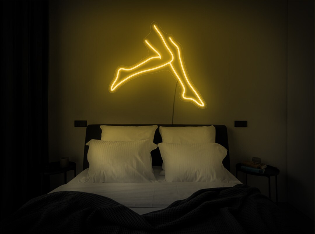 Legs Neon Sign,legs Led Sign,legs Wall Art,woman Legs Neon Sign,woman ...