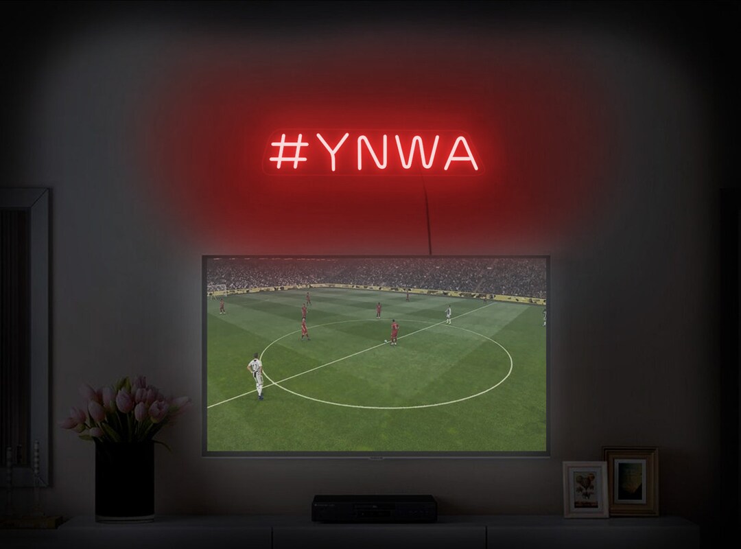 Ynwa Neon Signynwa Songyou'll Never Walk Alone Wall - Etsy UK