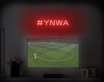 Liverpool 3D Sign YNWA You'll Never Walk Alone With Lyrics - Etsy