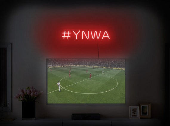 Ynwa Neon Signynwa Songyou'll Never Walk Alone Wall - Etsy