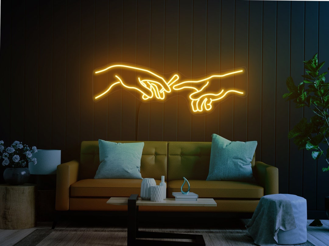 Hands of God Led Sign, Joint Neon Sign, Stoner Neon Sign, Marijuana ...