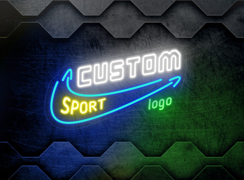 Sports Neon Signlogo Neon Signneon Sign Bedroomled Neon - Etsy