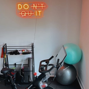 Don't Quit Neon Sign,don't Quit Led Sign,don't Quit Sign,neon Sign ...