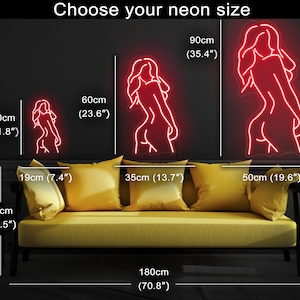 Girl Neon Sign,girl Neon Light,girl Led Sign,body Neon Sign,woman Body ...