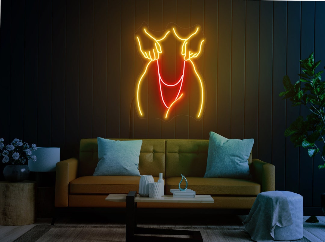 Woman Body Neon Sign Girl Body Neon Sign Body Neon Sign - Etsy