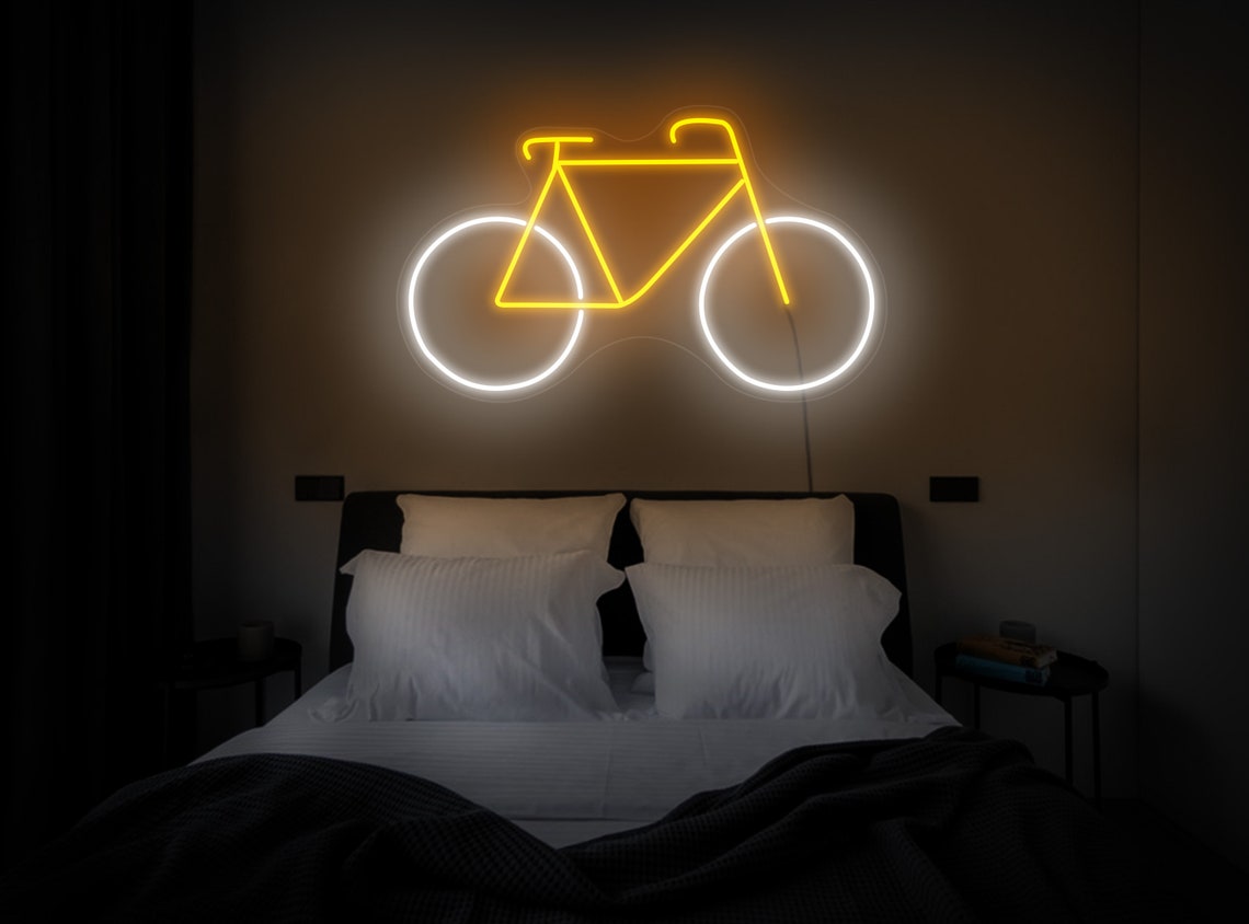 Bicycle Neon Sign Bicycle Led Sign Bicycle Light Sign Bike - Etsy