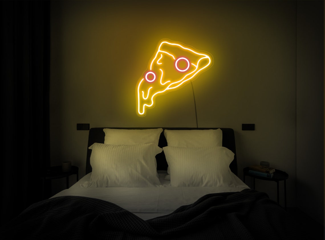 Pizza Neon Signpizza Led Signpizza Neon Lightpizza Wall - Etsy