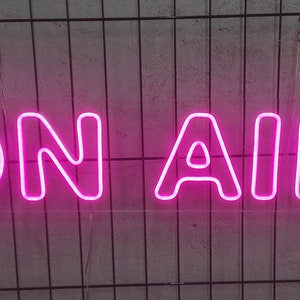 On Air Neon Sign,on Air Neon Light,on Air Led Sign,on Air Sign Light ...