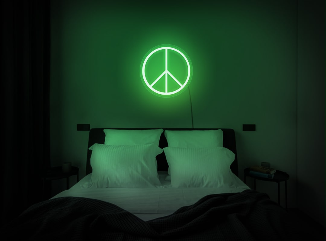Peace Neon Sign,peace Led Sign,peace Light Sign,peace Wall Decor,peace ...