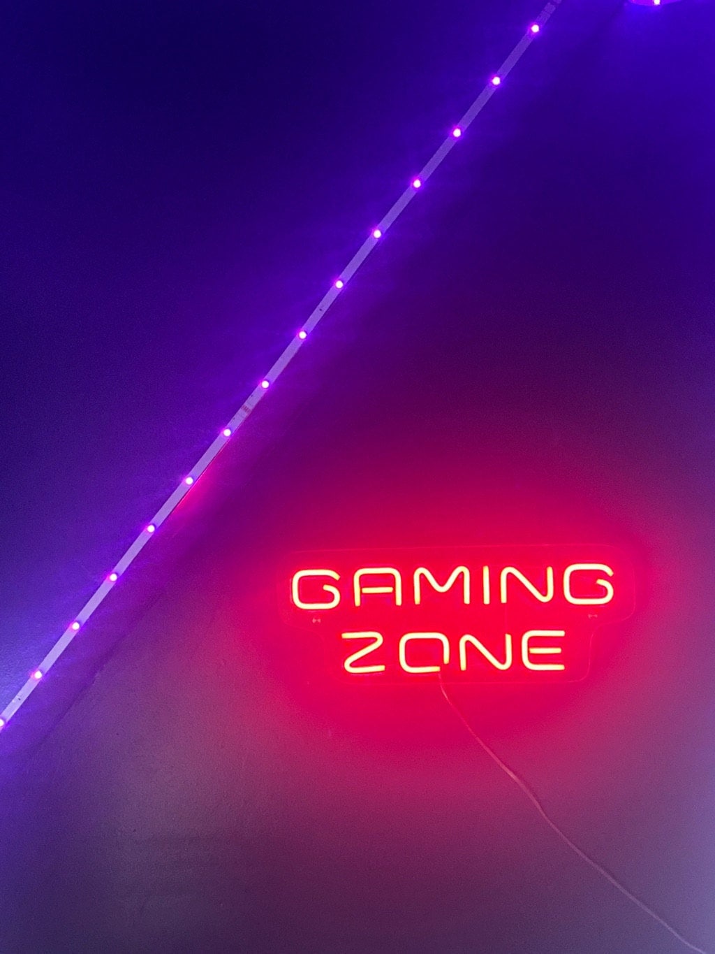 Gamer Room Decor Led,gaming Zone Neon Sign,gamer Room Neon Sign,gamer ...