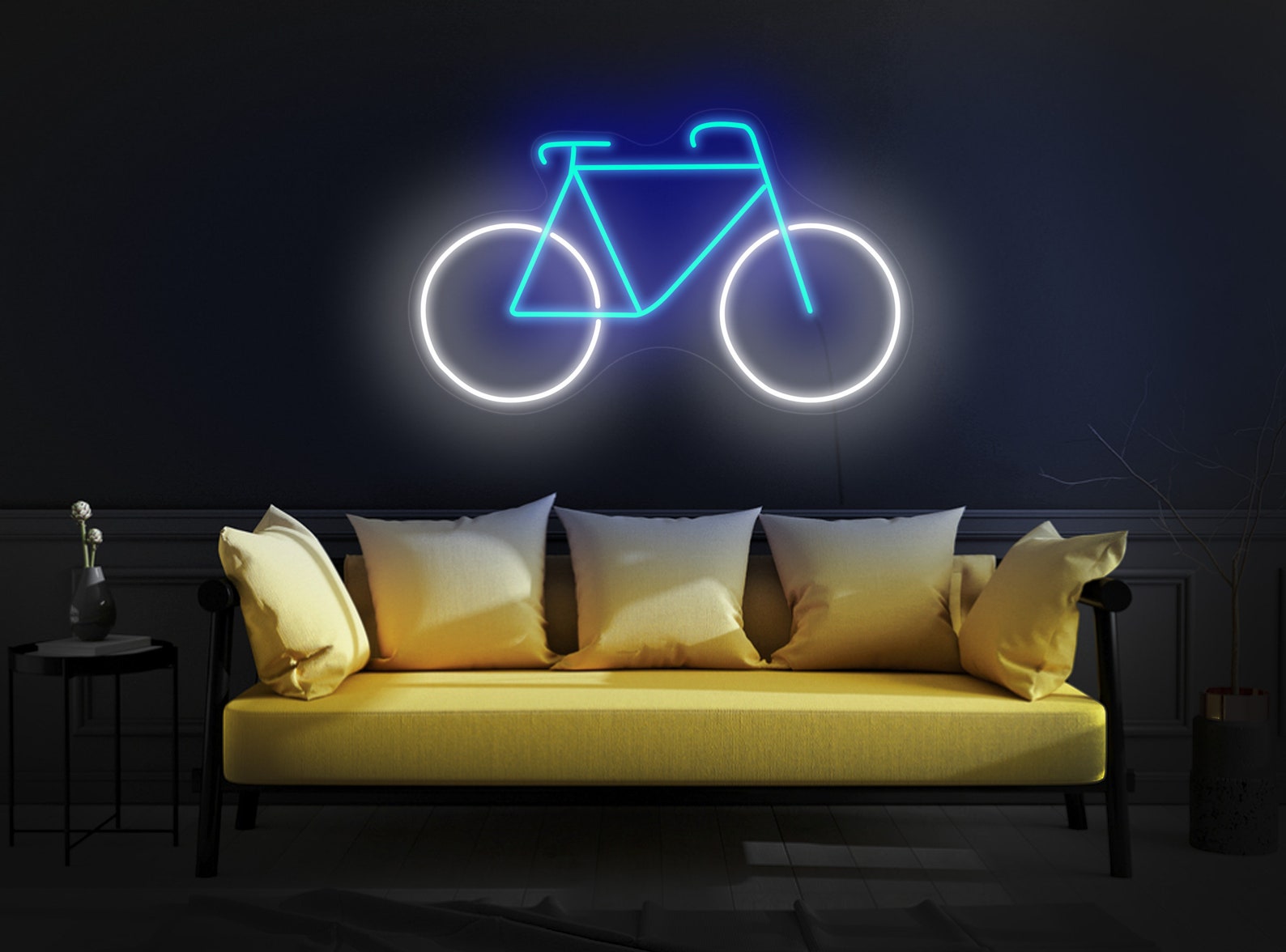 Bicycle Neon Sign Bicycle Led Sign Bicycle Light Sign Bike - Etsy