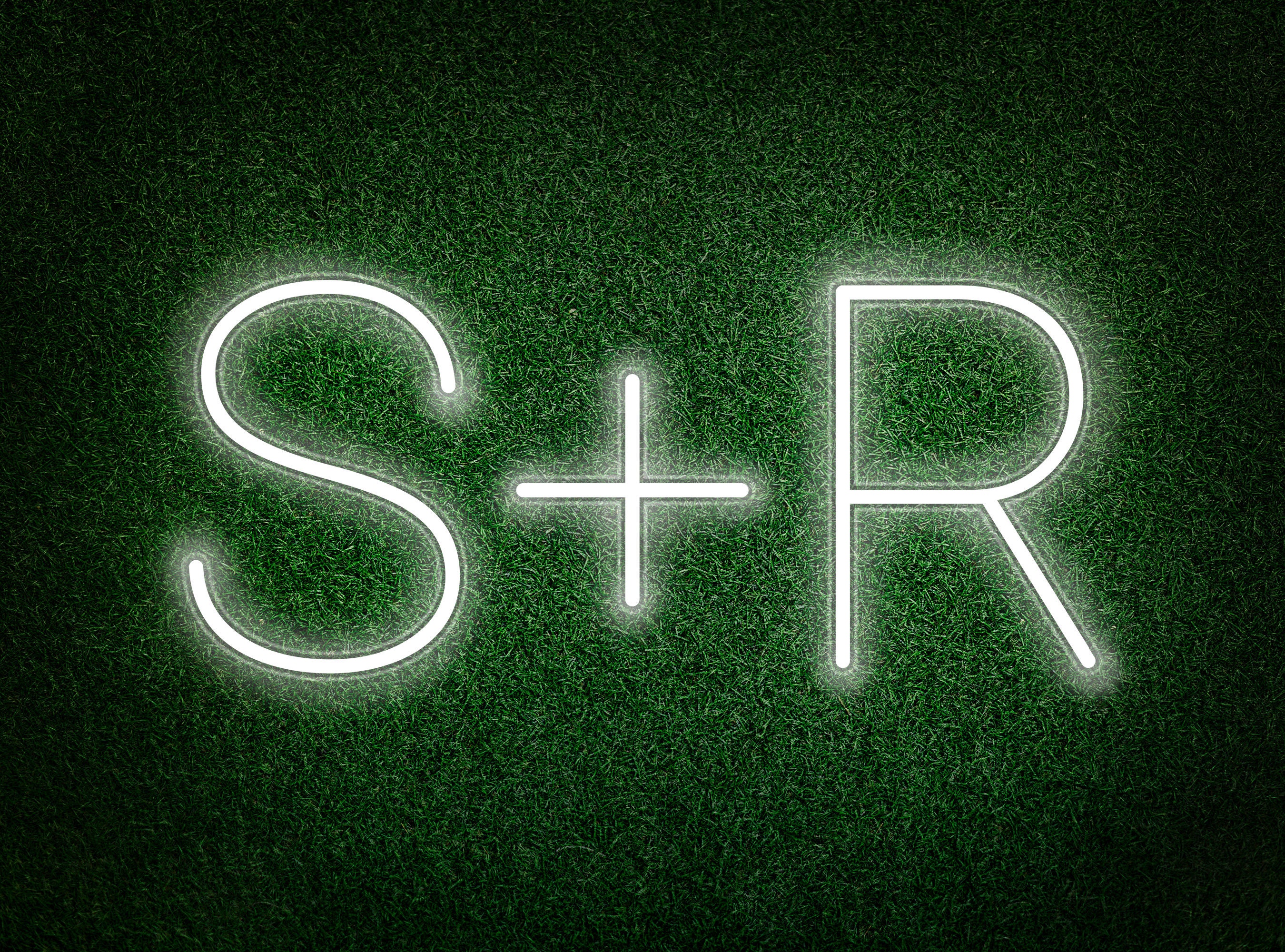 Initial neon signCustom neon sign weddingCustom neon sign | Etsy