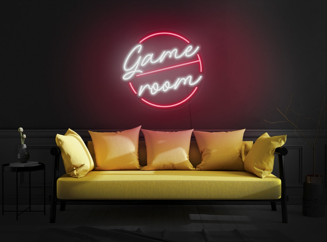Game Room Neon Sign,game Room Led Sign,game Room Light Sign,game Room ...