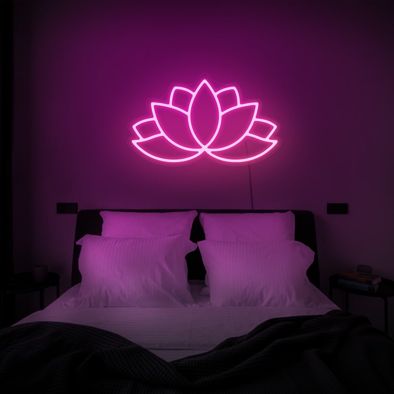 Pink Neon Sign - Etsy