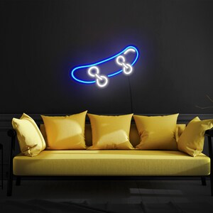 Skateboard Neon Sign,skateboard Led Sign,skateboard Light Sign ...
