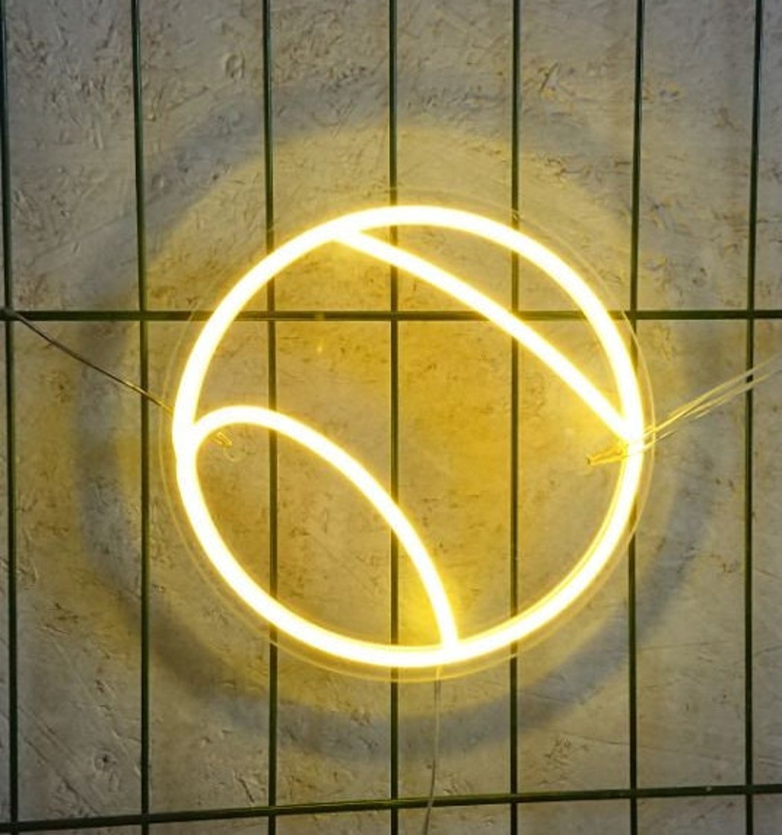 Tennis Ball Neon Sign,tennis Ball Led Sign,ball Neon Sign,sports Neon ...