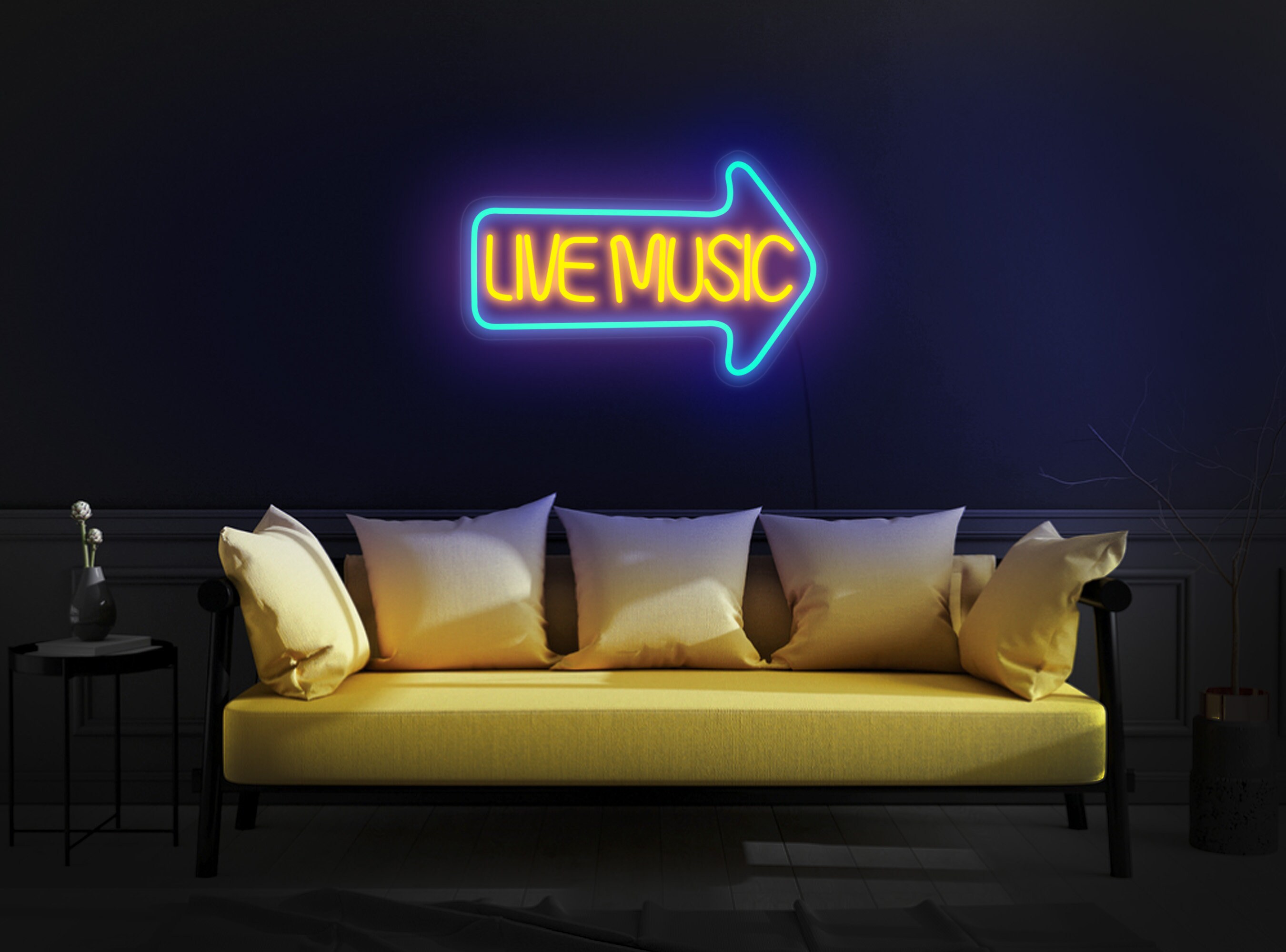 Live Entertainment Sign