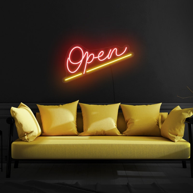 Lighted Open Sign - Etsy