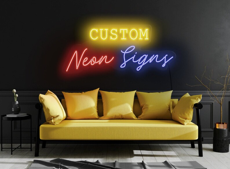 Neon sign custom name weddingPersonalized name neon | Etsy