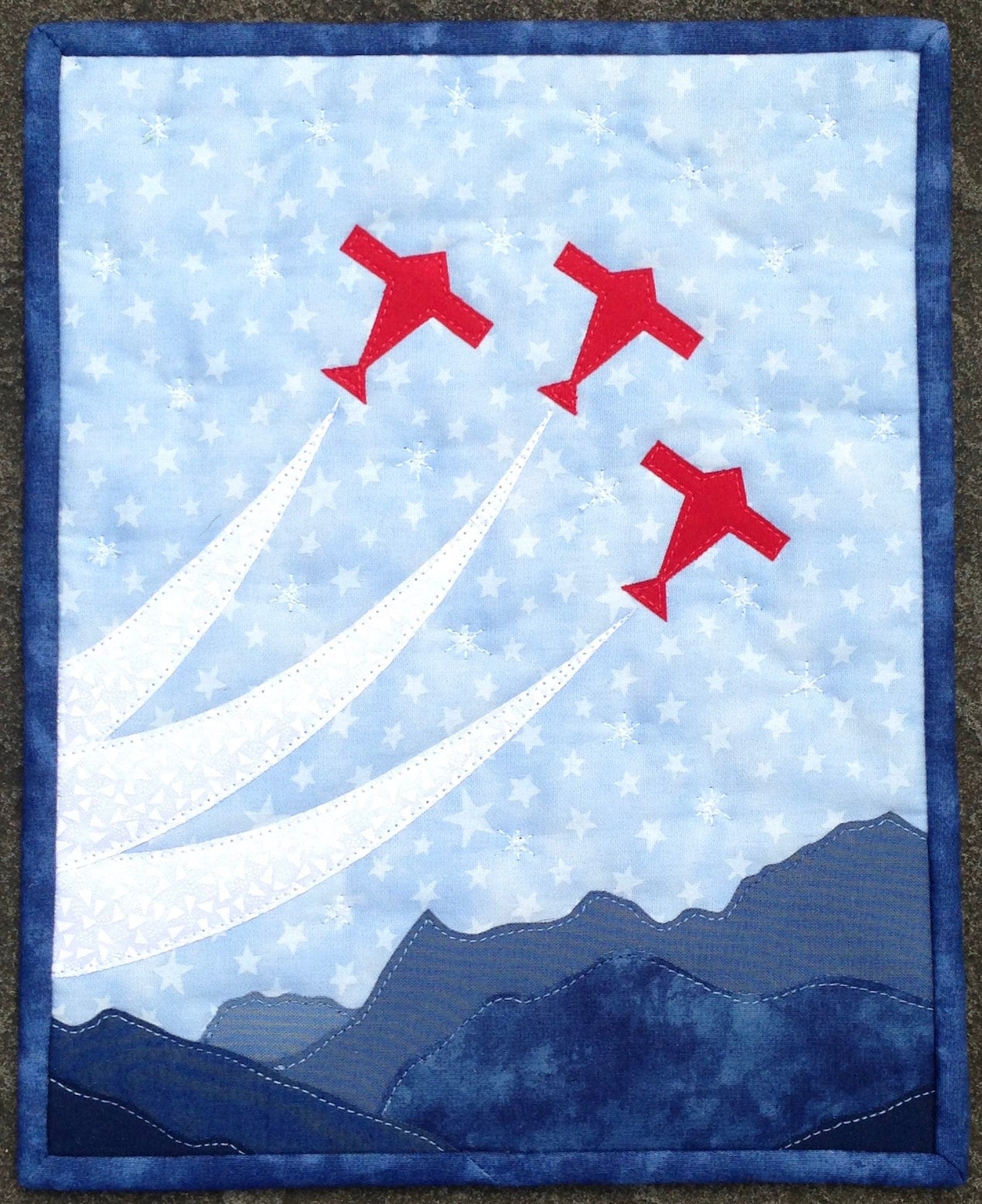 Alpine Flight Mini Quilt Pattern - Etsy