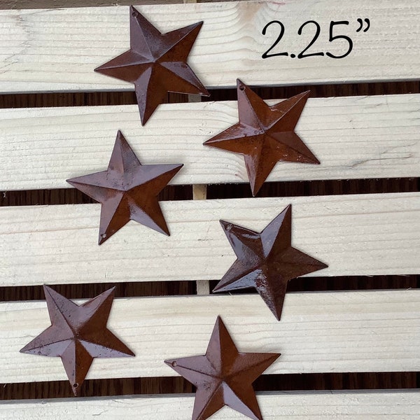 Rustic Metal Stars - Etsy