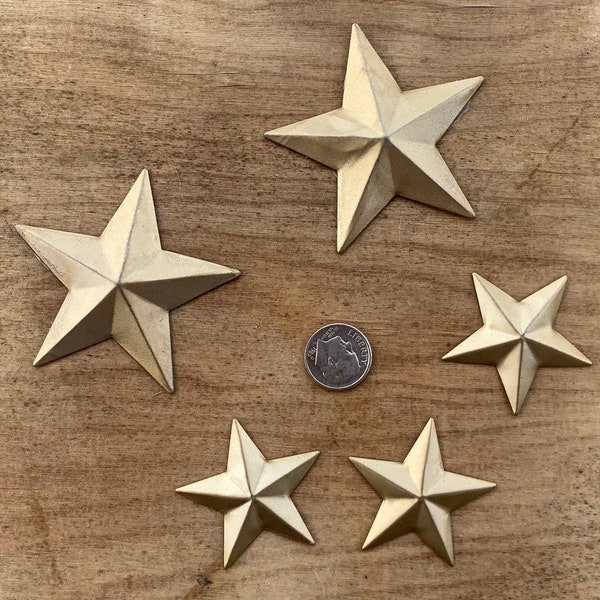 Rustic Metal Stars - Etsy