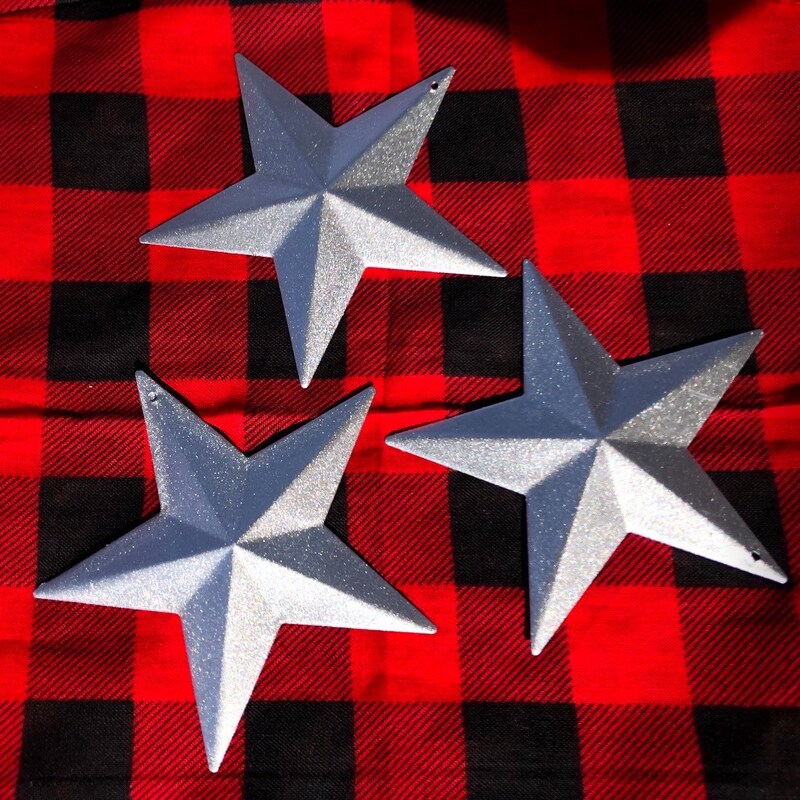 Metallic Stars - Etsy