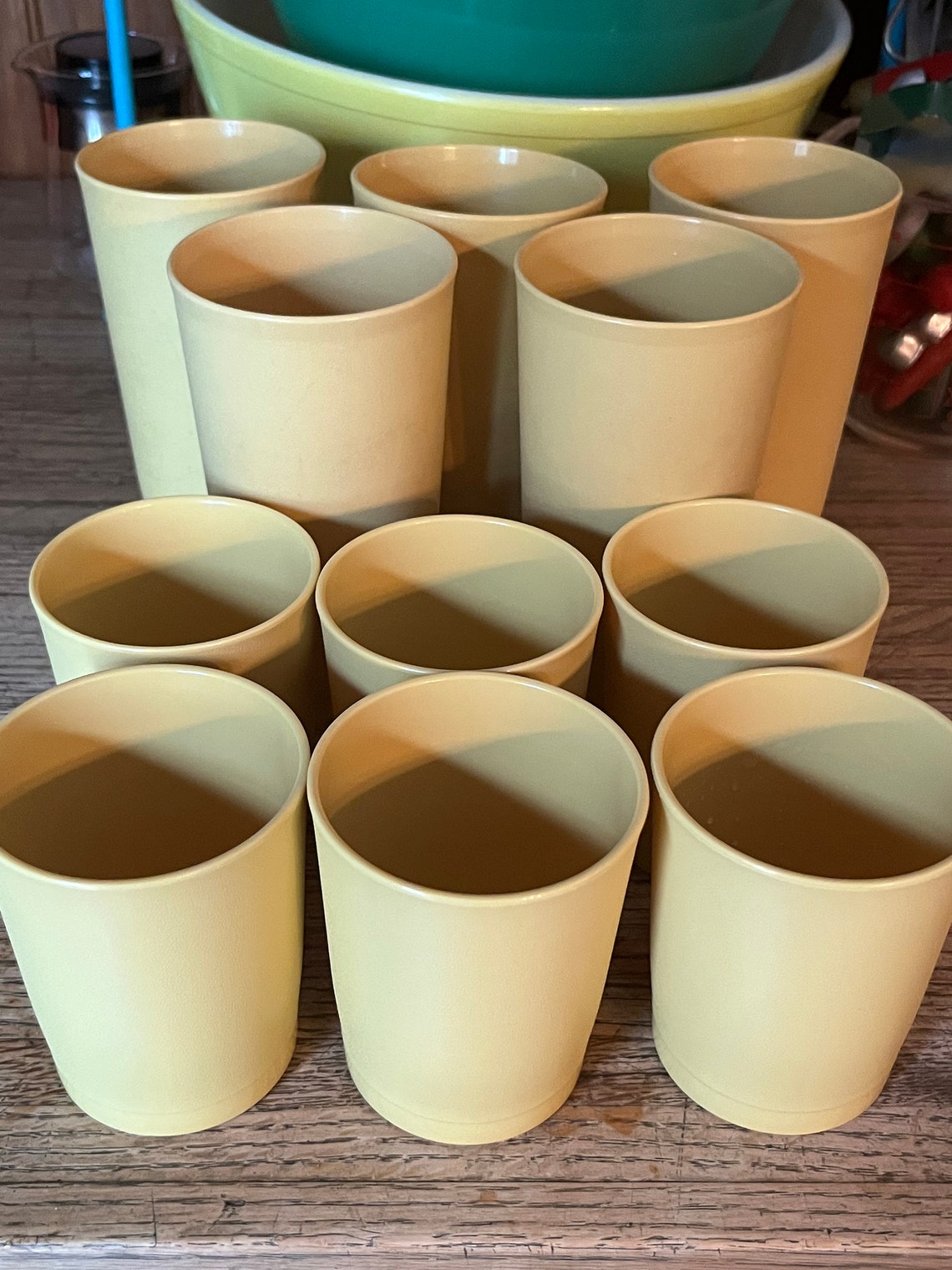 Vintage Tupperware Tumblers, 6 6oz Tumblers and 5 10oz Tumblers ...