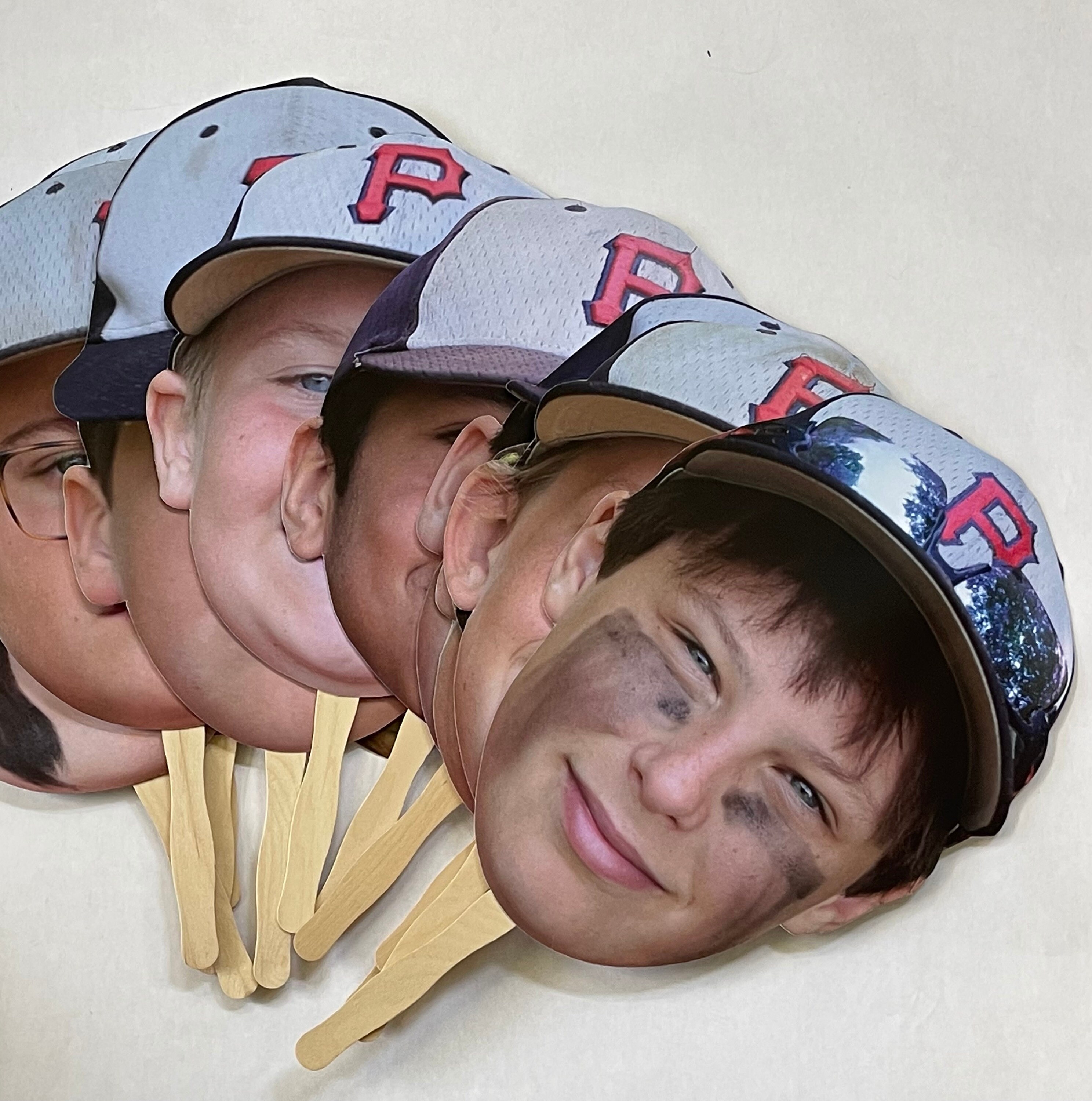 Reserved 14 Photo Paddle Fat Head - One Paddle Face Cut Out , 12 X 18 ...