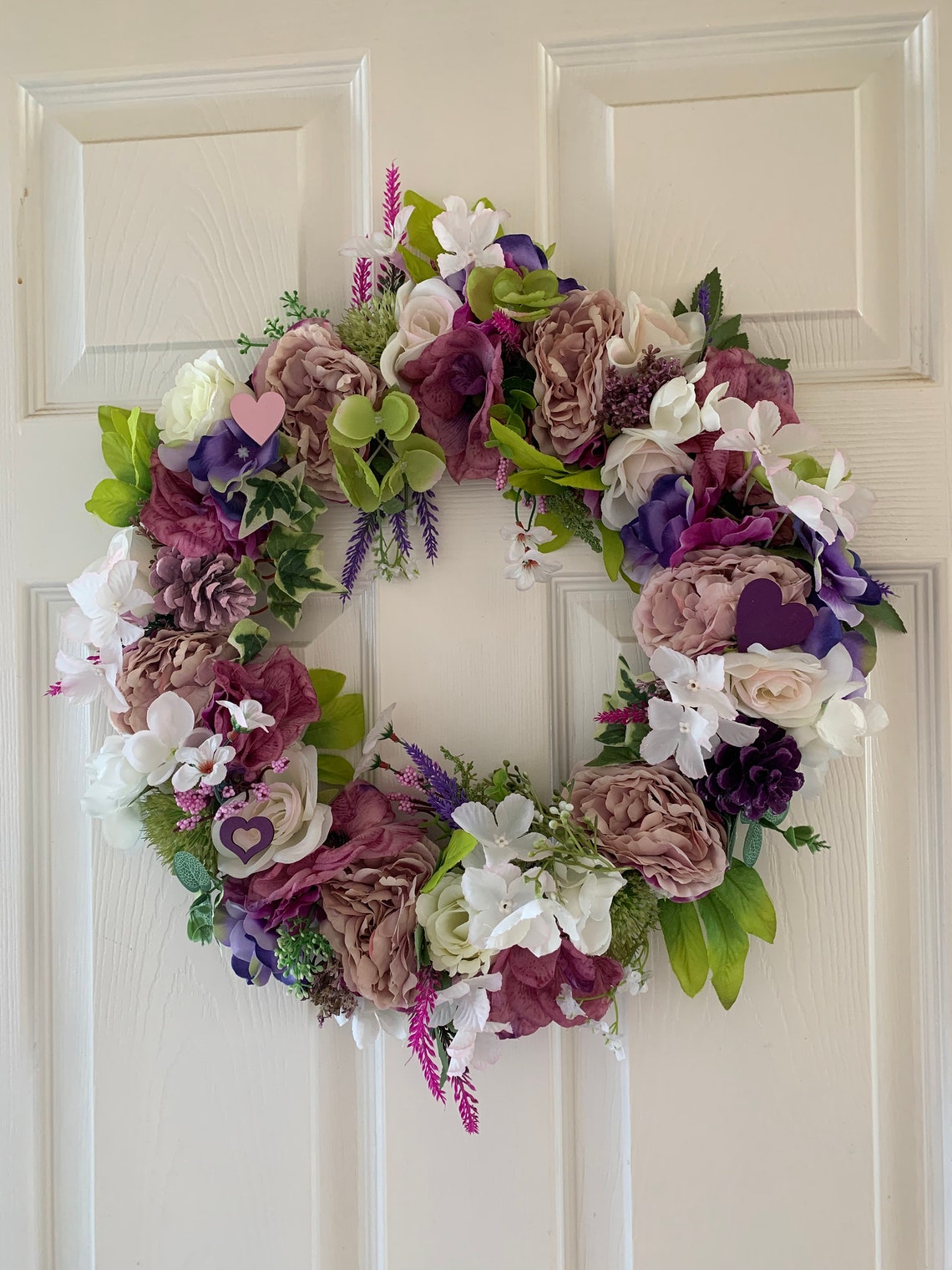 Flower Wreath - Etsy UK