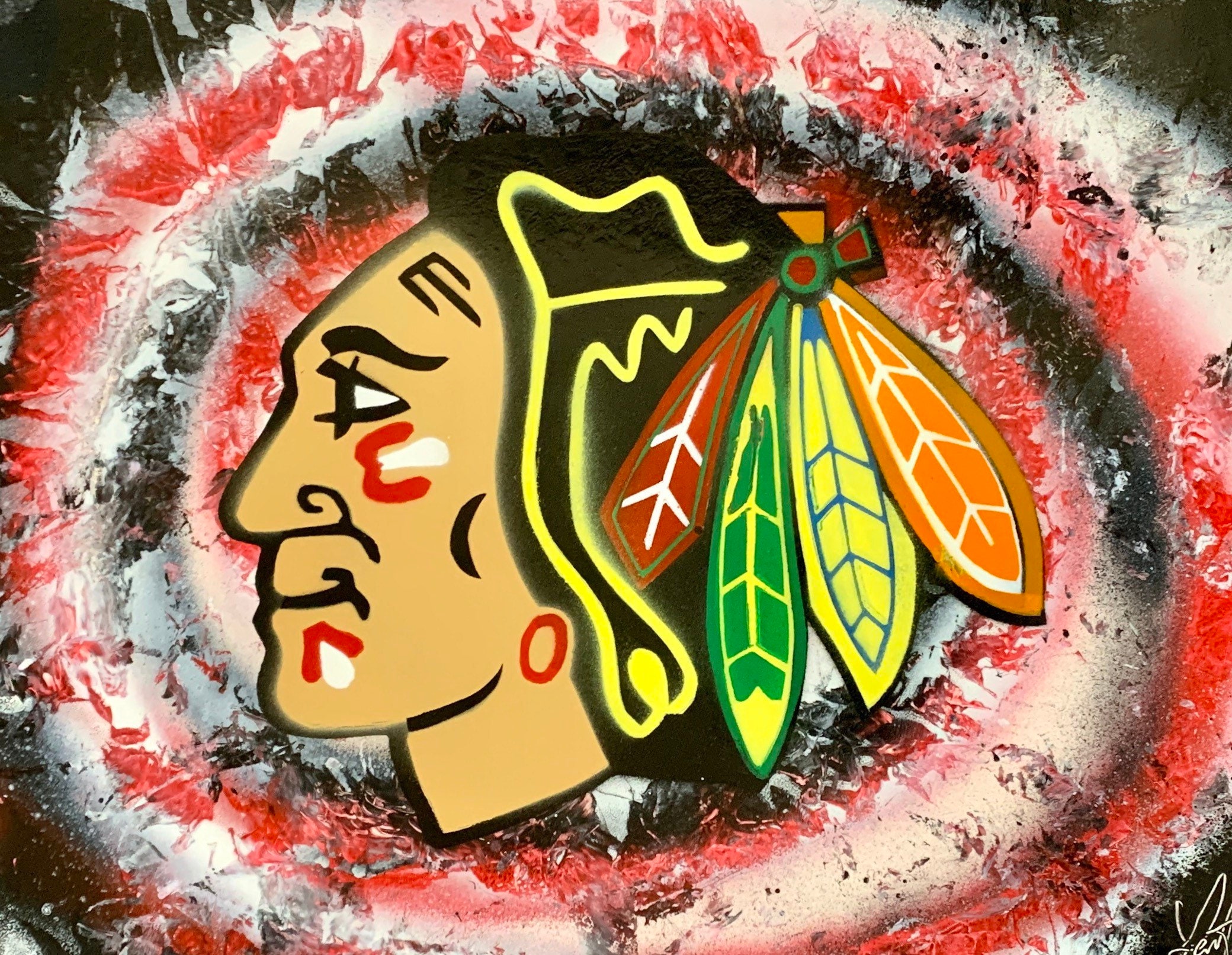 Chicago Blackhawks Art