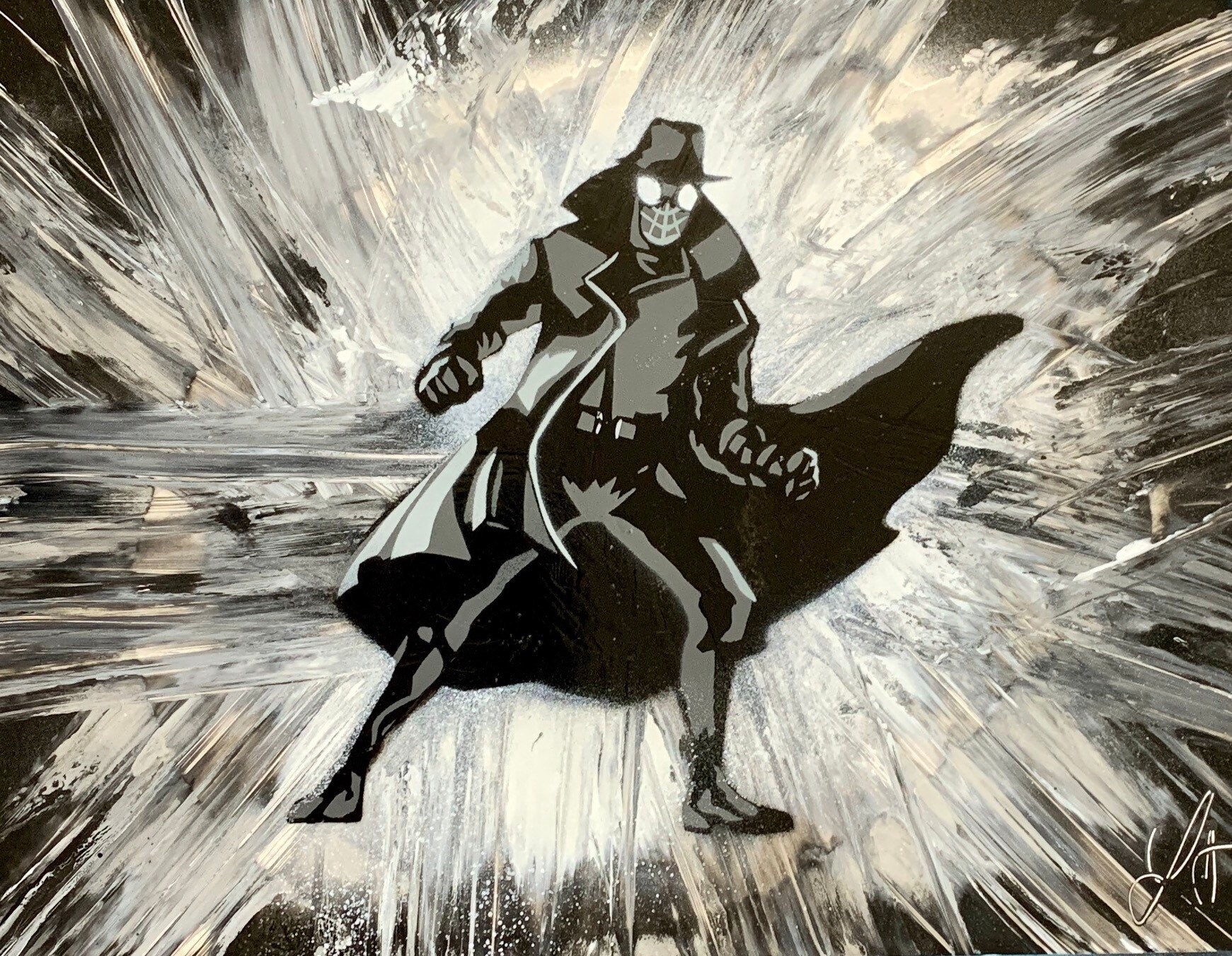 Spider Man Noir Drawings