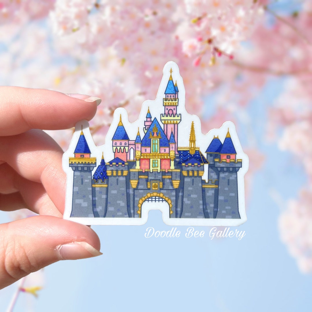 Disneyland Castle Sticker - Etsy