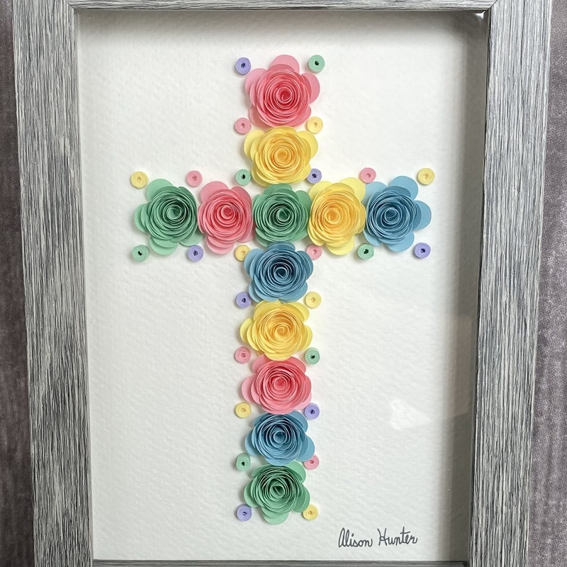 Quilled Cross - Etsy