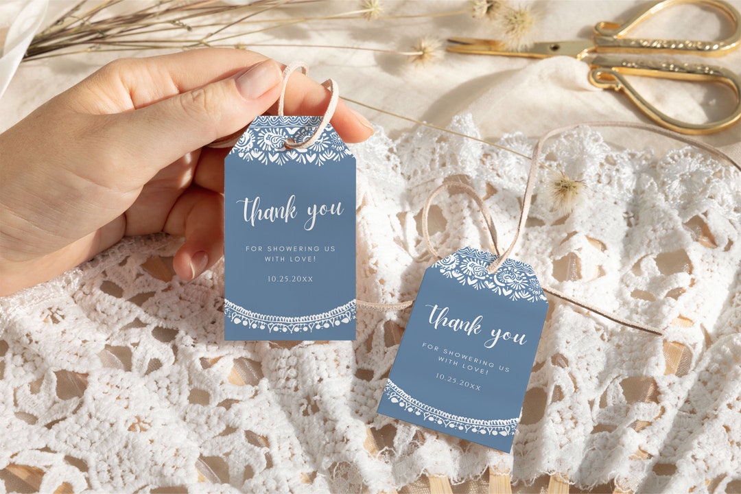 Editable Cielito Lindo Baby Shower Favor Tags Talavera Theme Printable ...