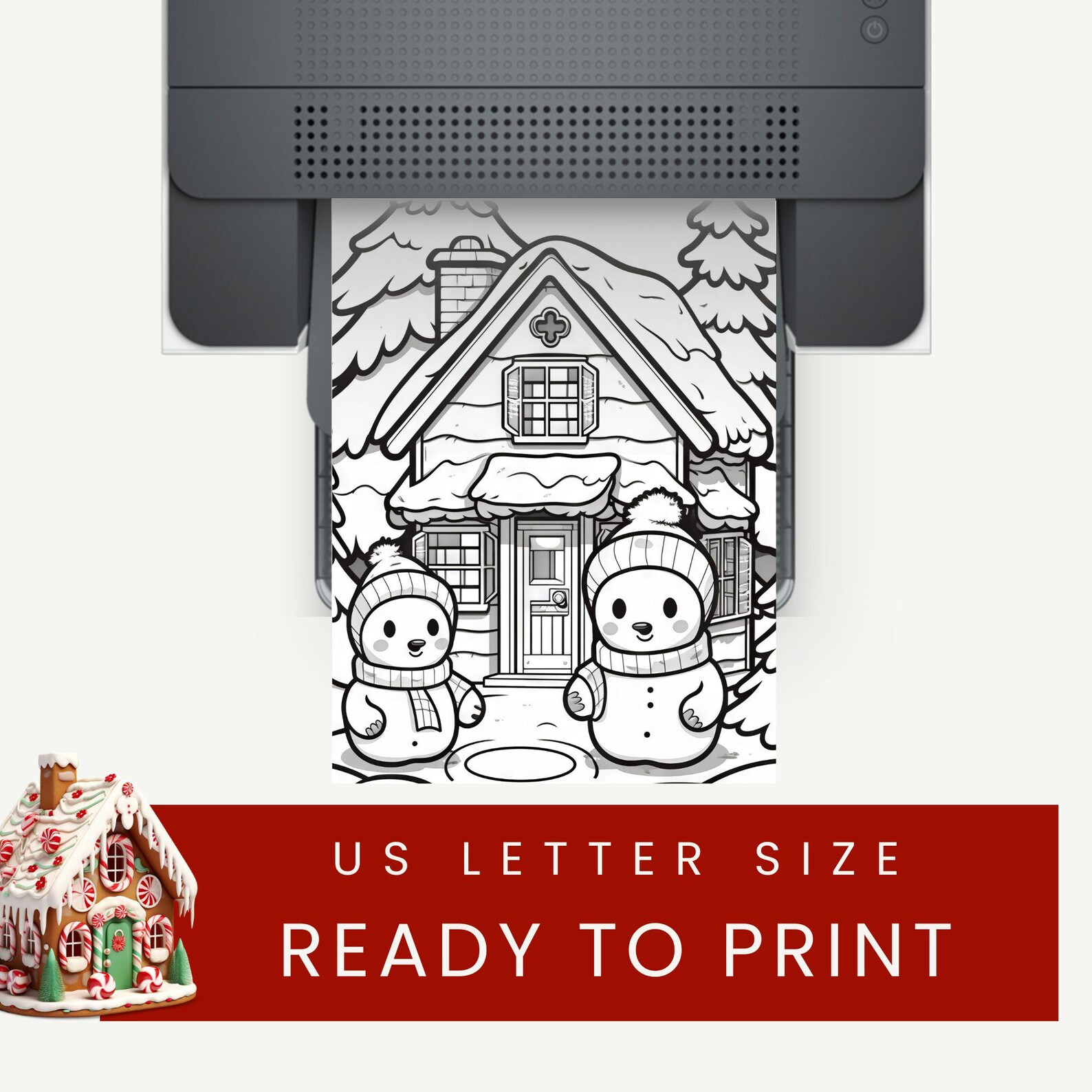 Printable Christmas Coloring Pages for Children | Christmas Party ...