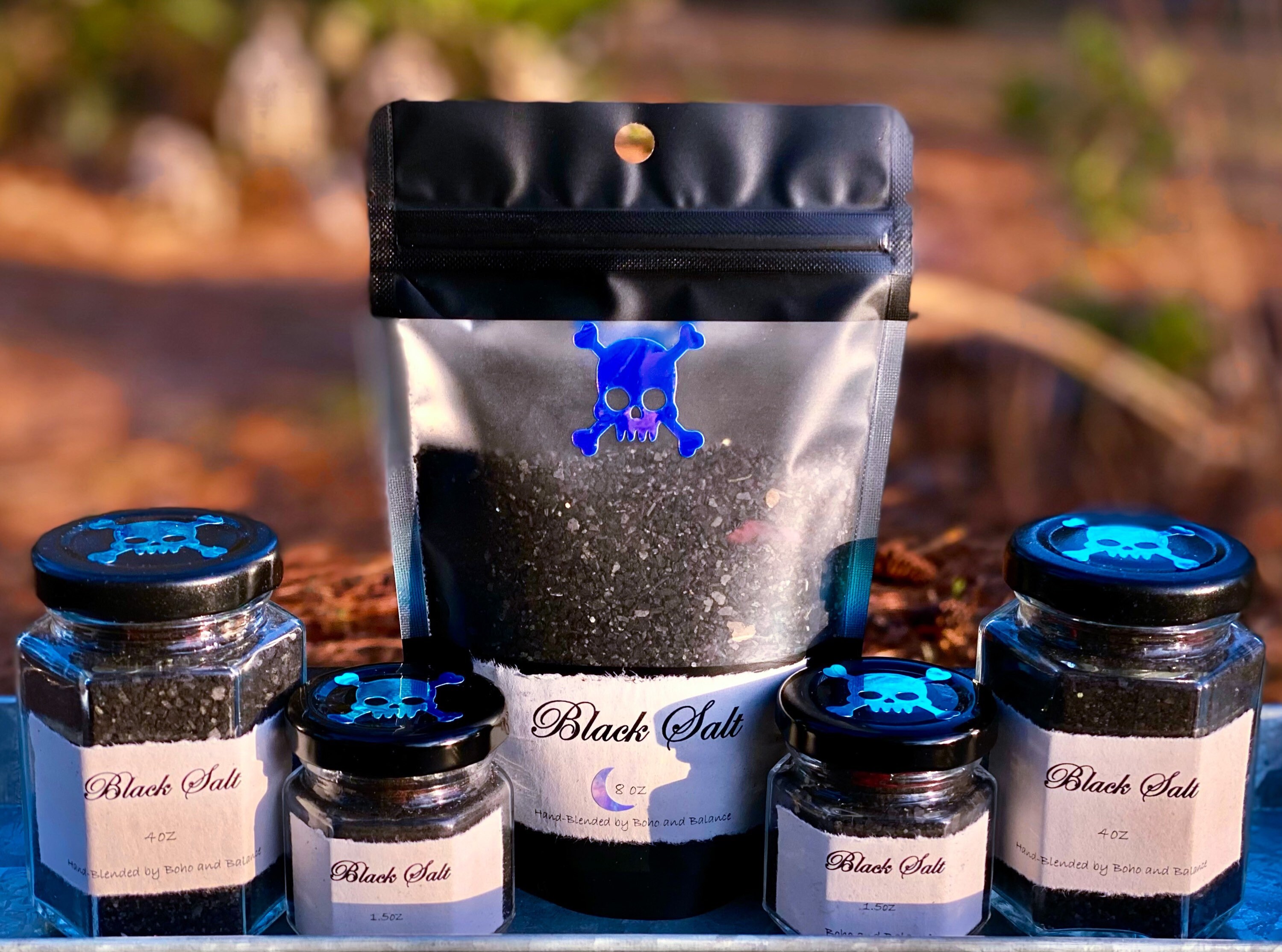 Black Salt for Protection Smudge Cleansing Salt Selenite - Etsy UK