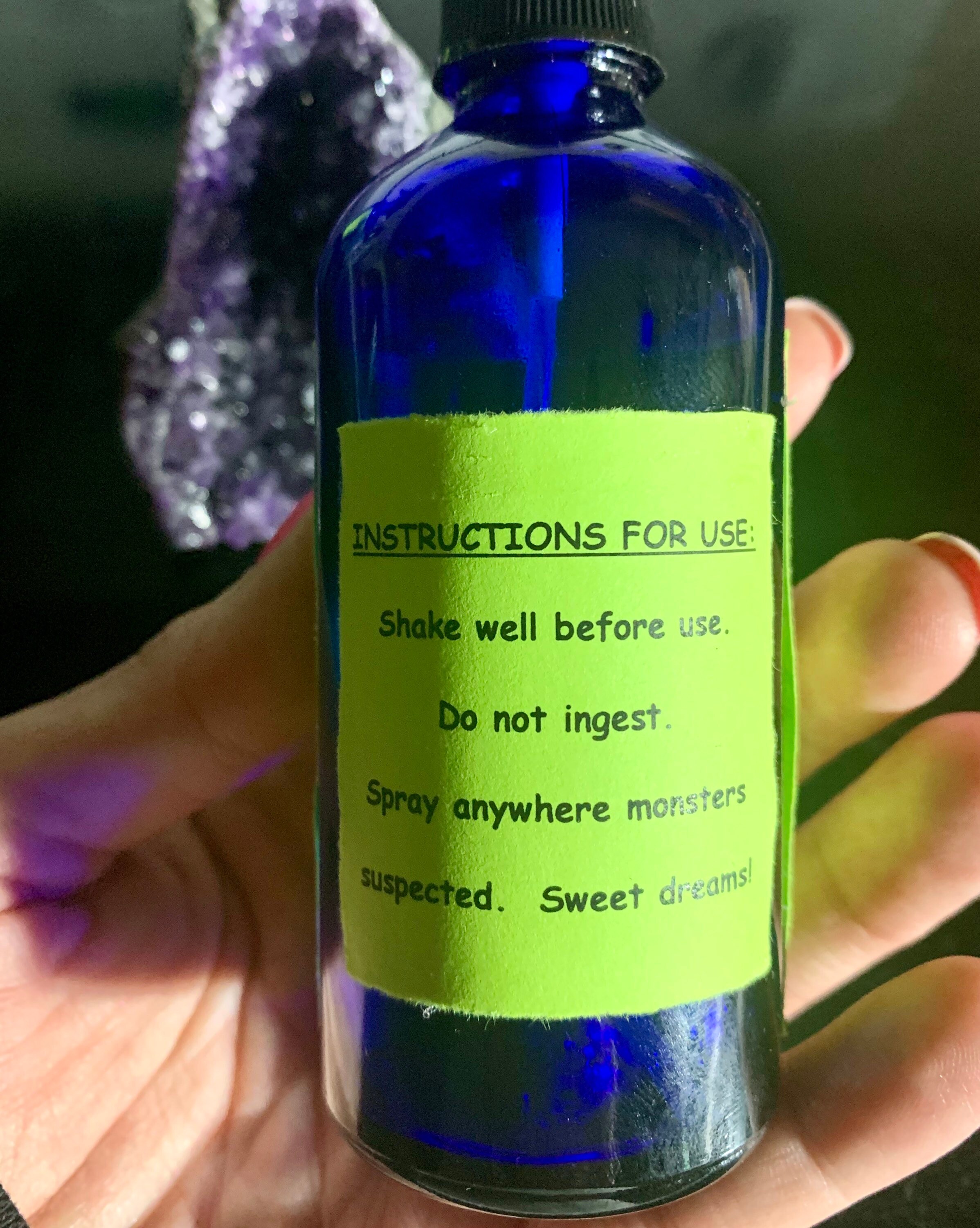 Monster Spray Nightmare Sleep Spray Kids Room Spray Night | Etsy